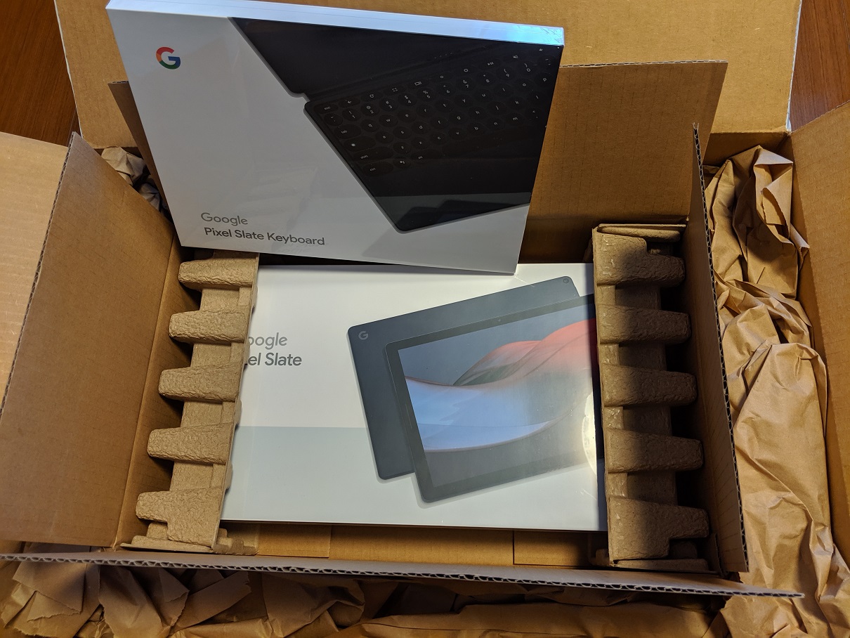 Google Pixel Slate ＋ Google Pixel Slate Keyboard – 転送サービス到着ブログ