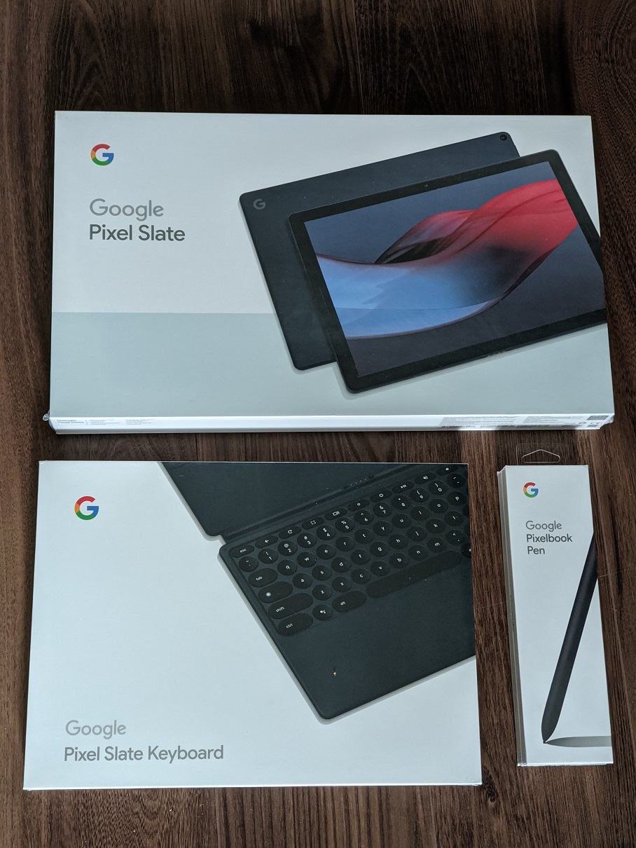 Google Pixel Slate / Keyboard / Pen – 転送サービス到着ブログ