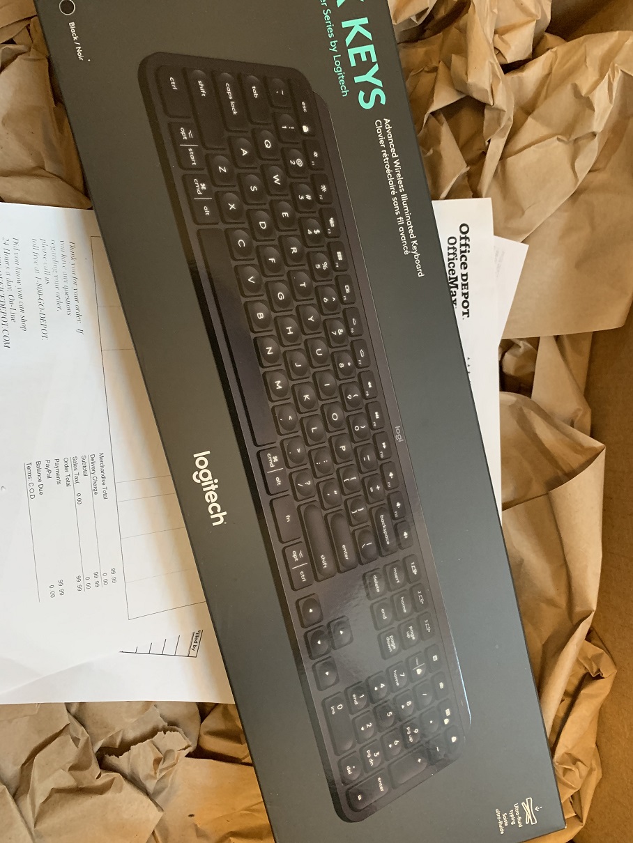 Logitech MX Keys (Black) – 転送サービス到着ブログ