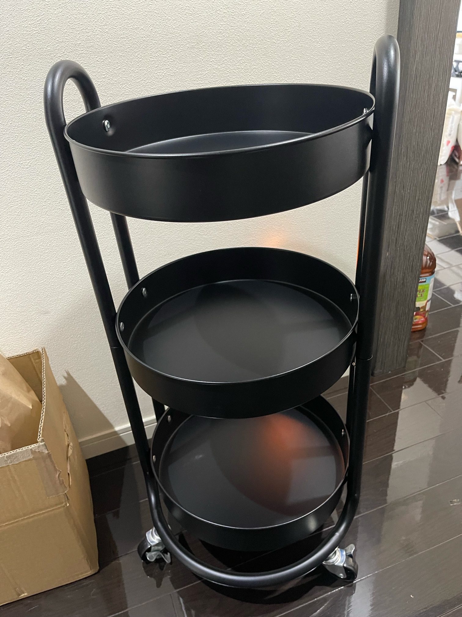 Round Metal Utility Cart – 転送サービス到着ブログ